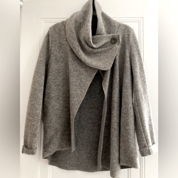 Italy | Sweaters | Italian Wool Blend Open Front Cardigan Sweater Italy ...